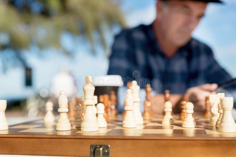 Thinking chess strategy stock photo. Image of move, fight - 55053382
