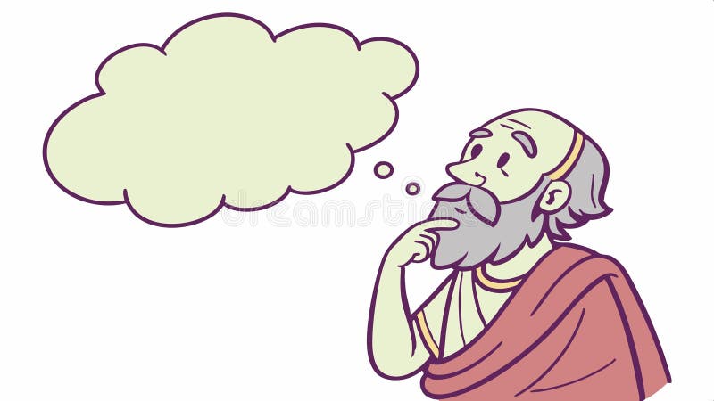 Thinking Cloud, Thought Bubble, Idea, and Contemplation Vector Design ...