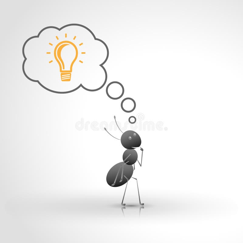Ant Thinking Stock Illustrations – 71 Ant Thinking Stock Illustrations ...
