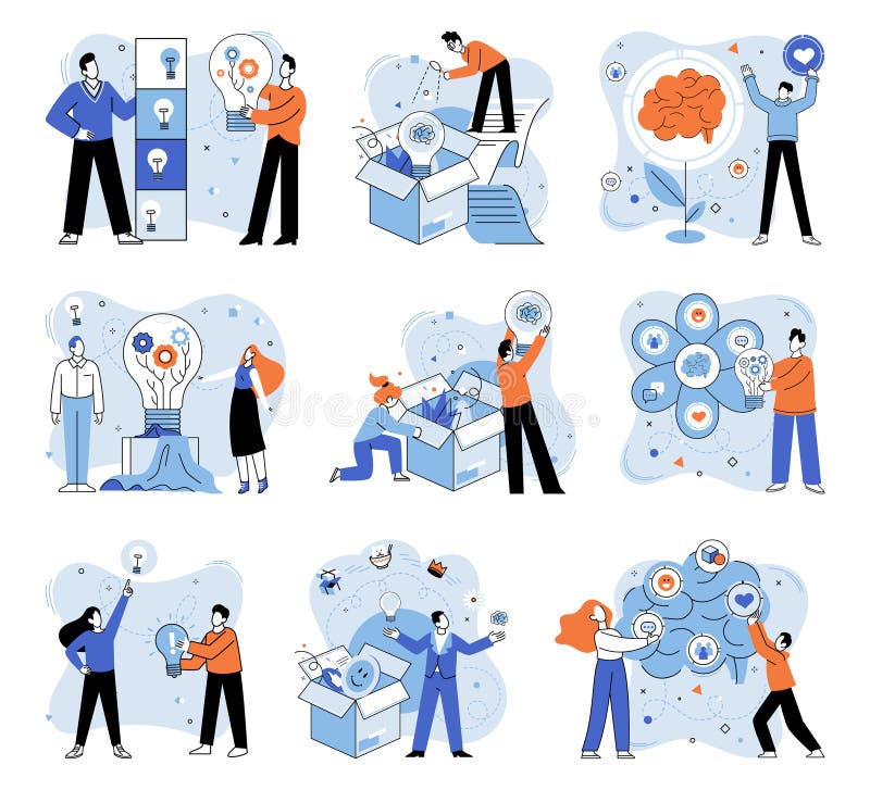 Thinking Differently. the Singularity Your Thoughts is Canvas on Which ...