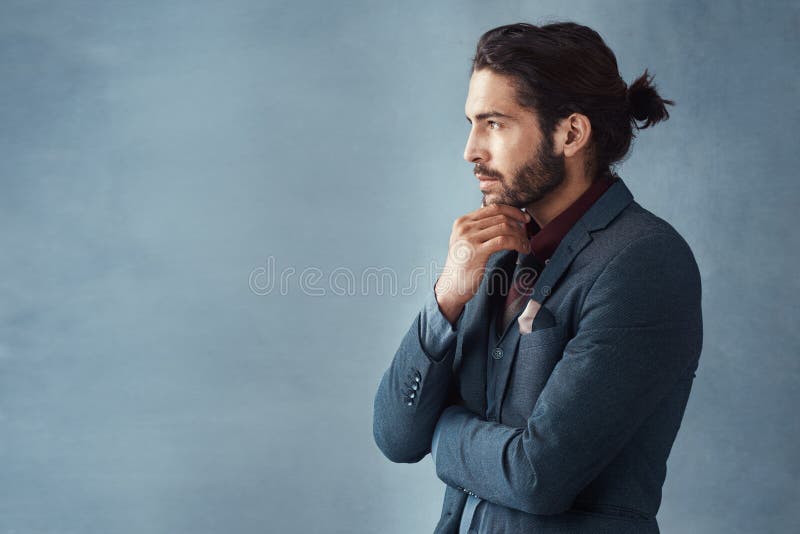 Thinking, Doubt Face and Man with Glasses for Brainstorming, Problem ...