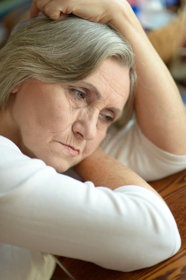 Senior woman stock photo. Image of life, mood, issues - 2838046