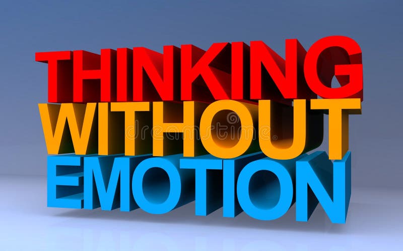 Logic emotion traffic sign stock illustration. Illustration of emotion ...