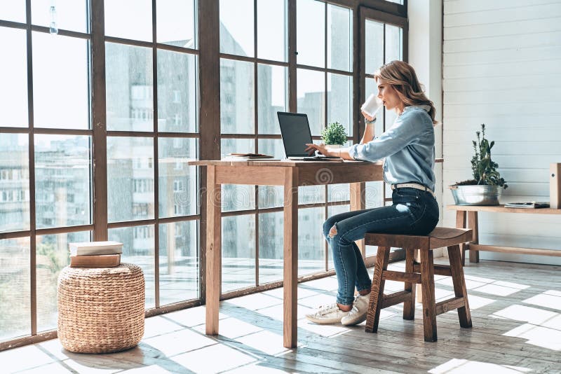 Thinking about Every Detail. Stock Photo - Image of communications ...