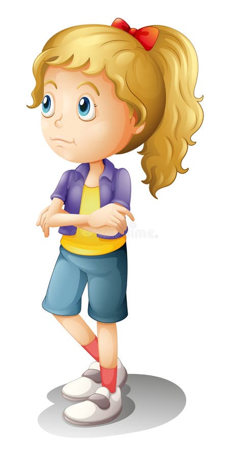 Pop Art Thinking Girl with Hanger. Comic Woman. Girl. Amazed Woman ...