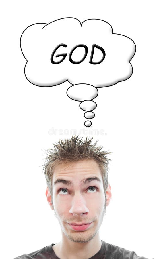 The Word GOD in Green and Red Stock Photo - Image of good, higher: 12032772