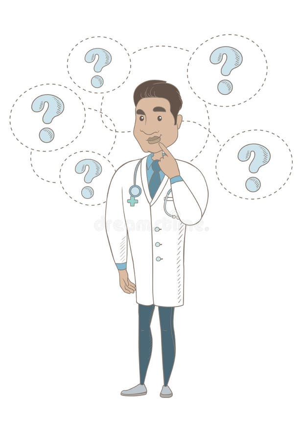 Doctor Question Marks Stock Illustrations – 71 Doctor Question Marks ...