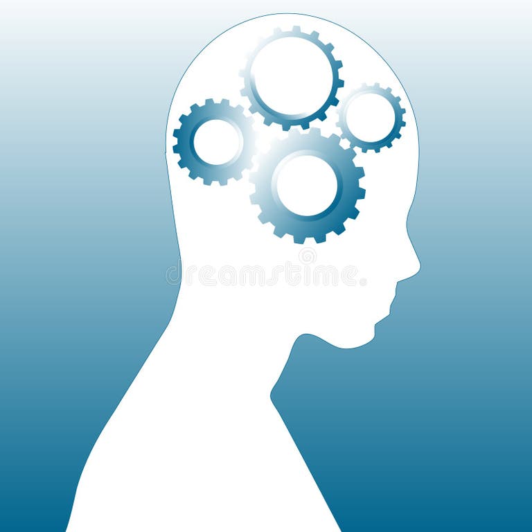 Thinking human stock illustration. Illustration of lexical - 8720704