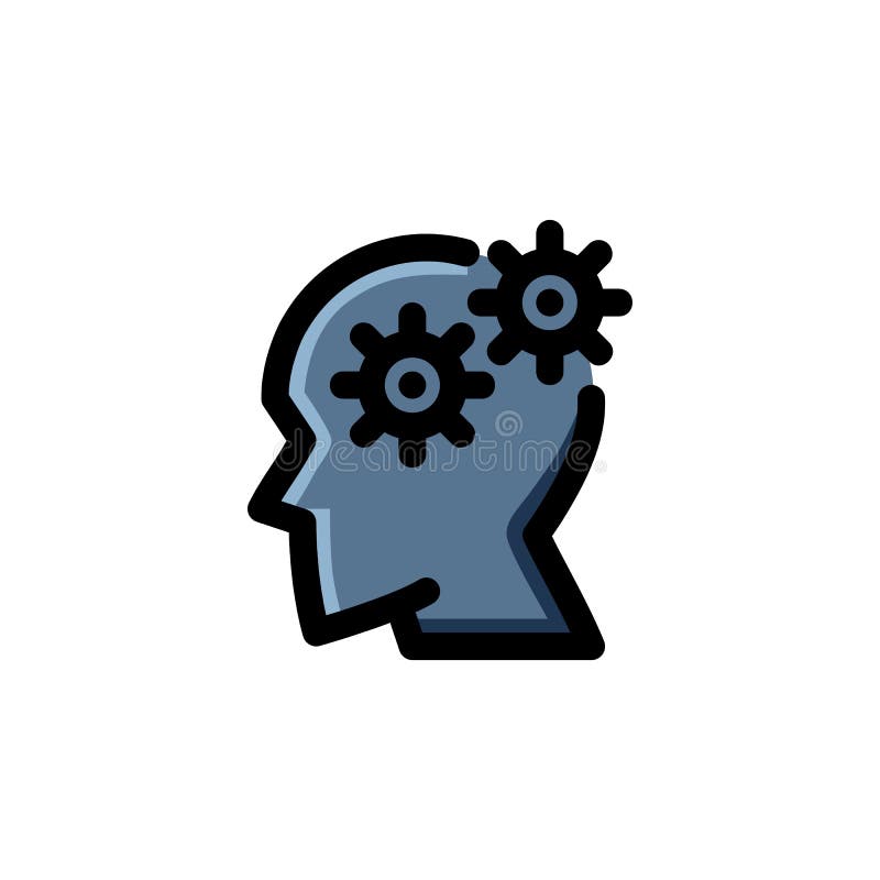 Idea & Thinking Icon stock vector. Illustration of icon - 171418553