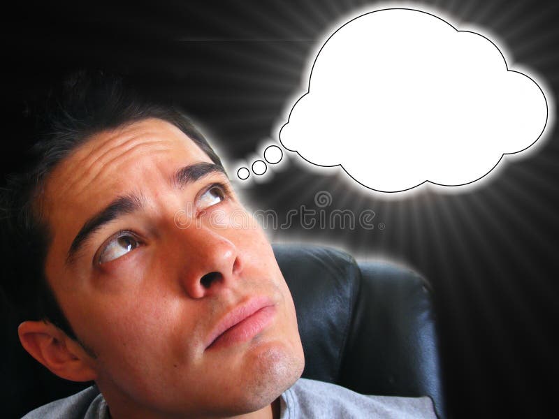 Thinking idea stock image. Image of question, thinking - 6265265