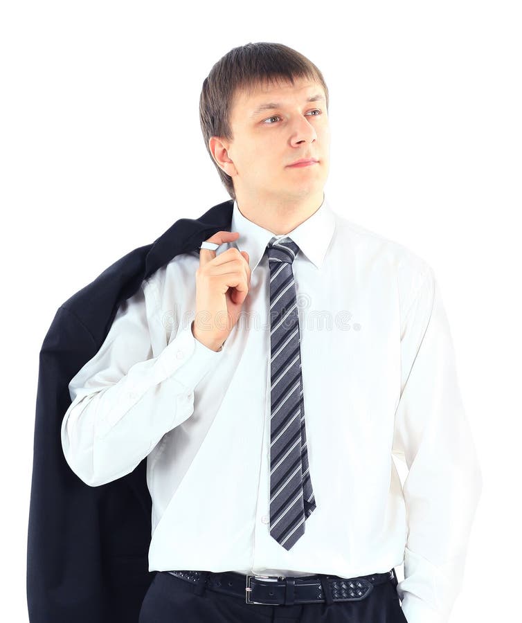 Thinking man stock image. Image of contemplating, good - 26194467