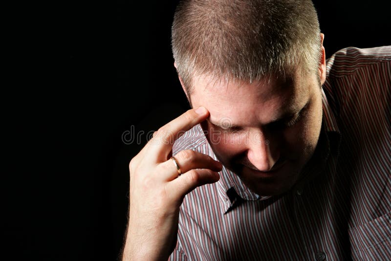 Evil scary looking man stock image. Image of malefic - 23549485