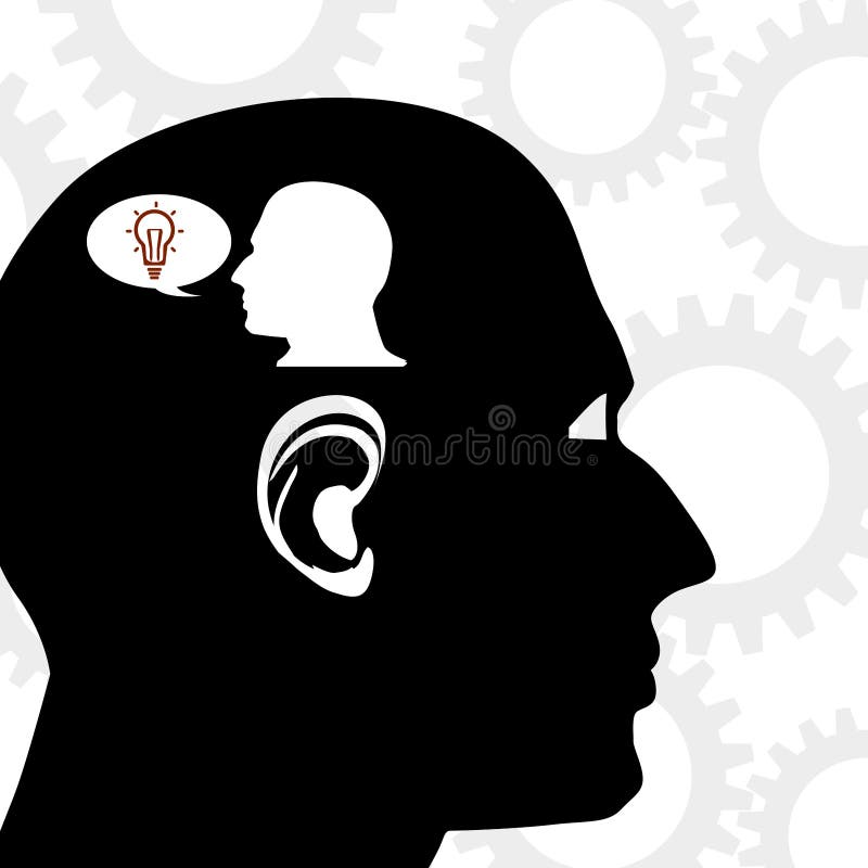 Thinking man stock illustration. Illustration of invention - 34836232