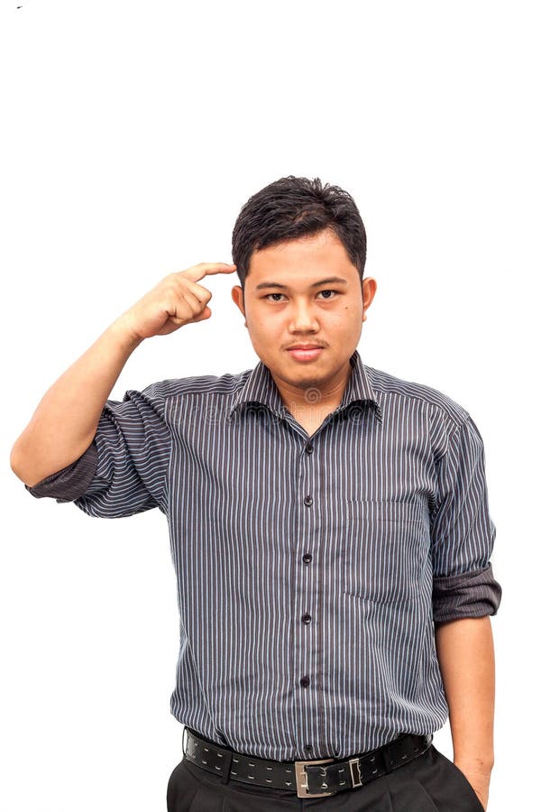 Thinking man stock photo. Image of model, attractive - 32222336