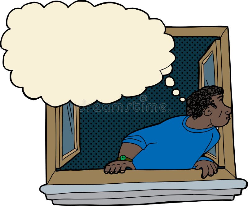 Cartoon Looking Out Window Stock Illustrations – 707 Cartoon Looking ...