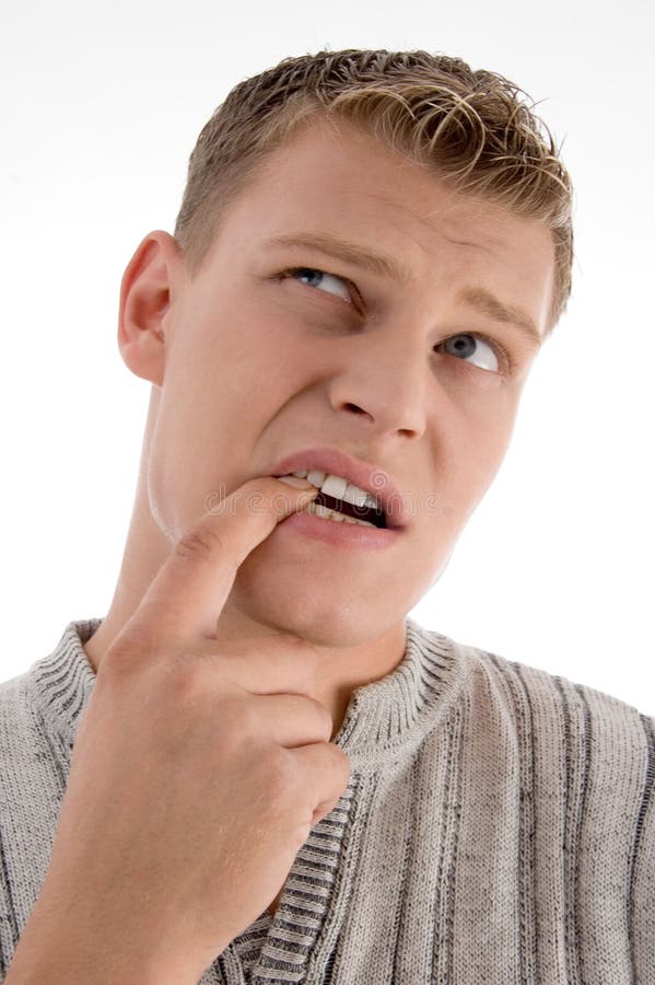 47+ Thinking finger mouth Free Stock Photos - StockFreeImages