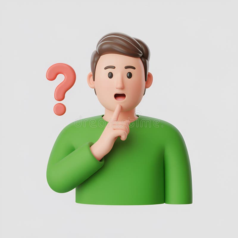 Thinking Cartoon Man Question Mark Stock Illustrations – 2,756 Thinking ...
