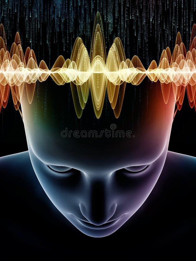 Thinking of Mathematics stock illustration. Illustration of count ...