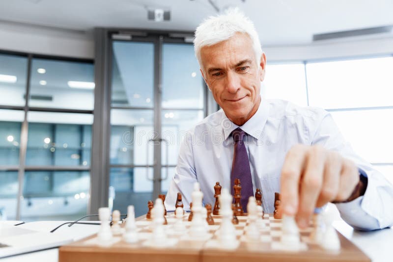 Thinking the next move stock photo. Image of mind, businessman - 53600830