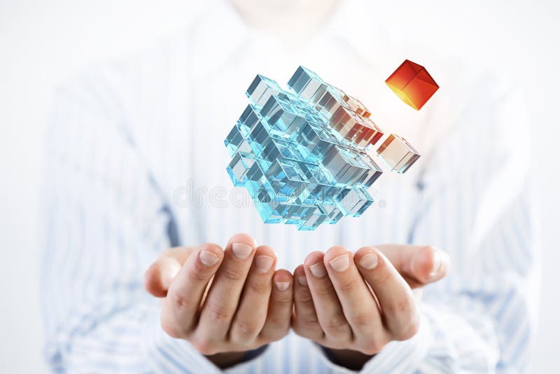 Thinking Outside the Box As Concept Stock Photo - Image of innovate ...