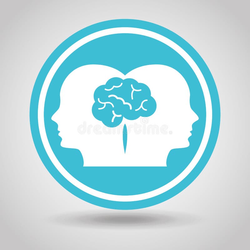 Thinking people design stock illustration. Illustration of head - 66641085