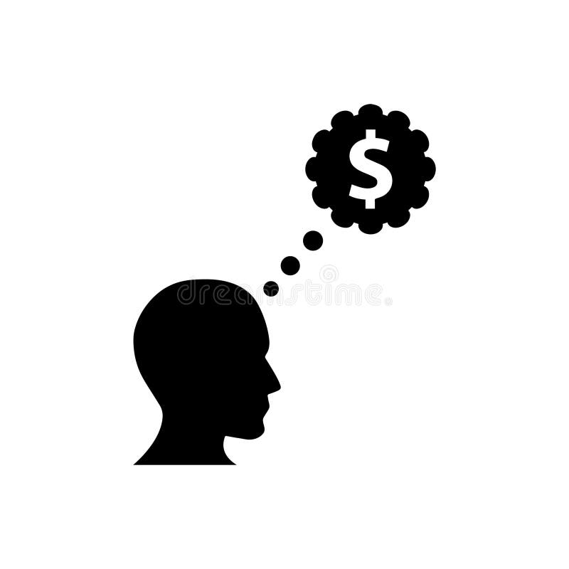 Thinking Person Icon, S Illustration Stock Illustration - Illustration ...