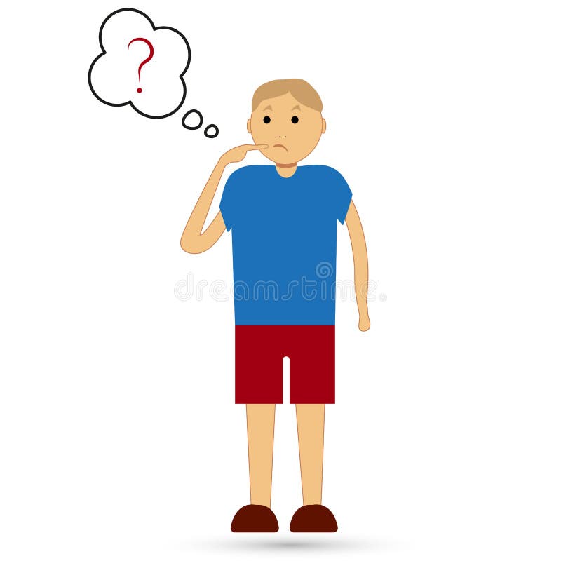 Person Thinking Bubble Blue Stock Illustrations – 407 Person Thinking ...