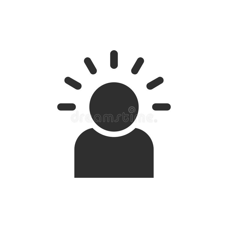 Thinking process symbol stock vector. Illustration of human - 144050378