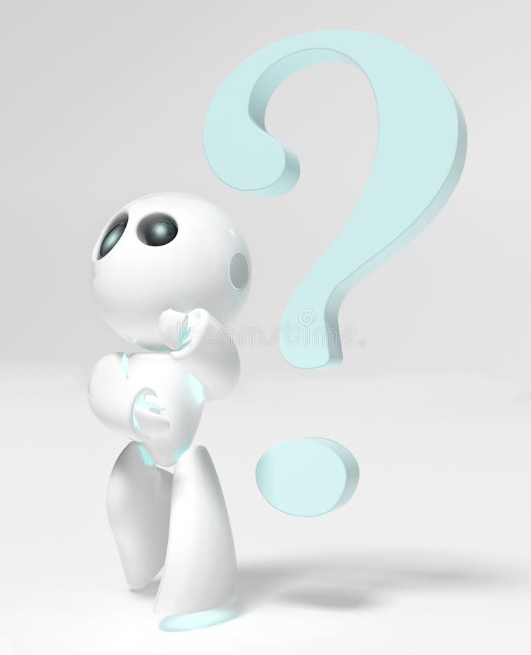 Robot Question Mark Stock Illustrations – 1,103 Robot Question Mark ...