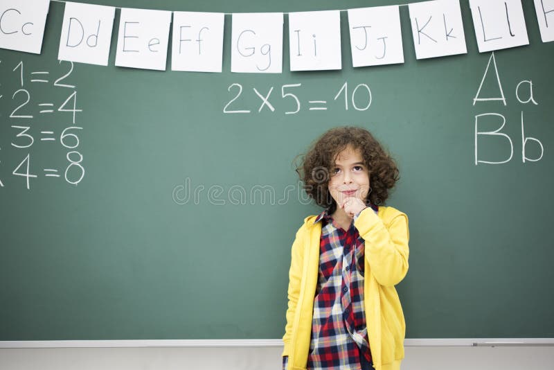 School Children in Classroom Stock Image - Image of lesson, student ...