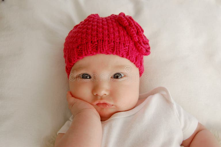 Thinking/skeptical baby stock photo. Image of skeptic - 23152152