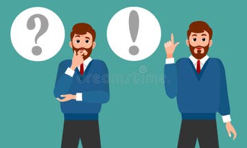 Smart Guy Thinking Choice Stock Illustrations – 93 Smart Guy Thinking ...