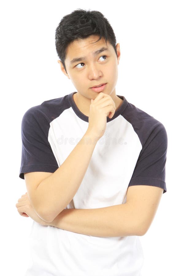 Thinking Teenager stock image. Image of thinking, youth - 30730423