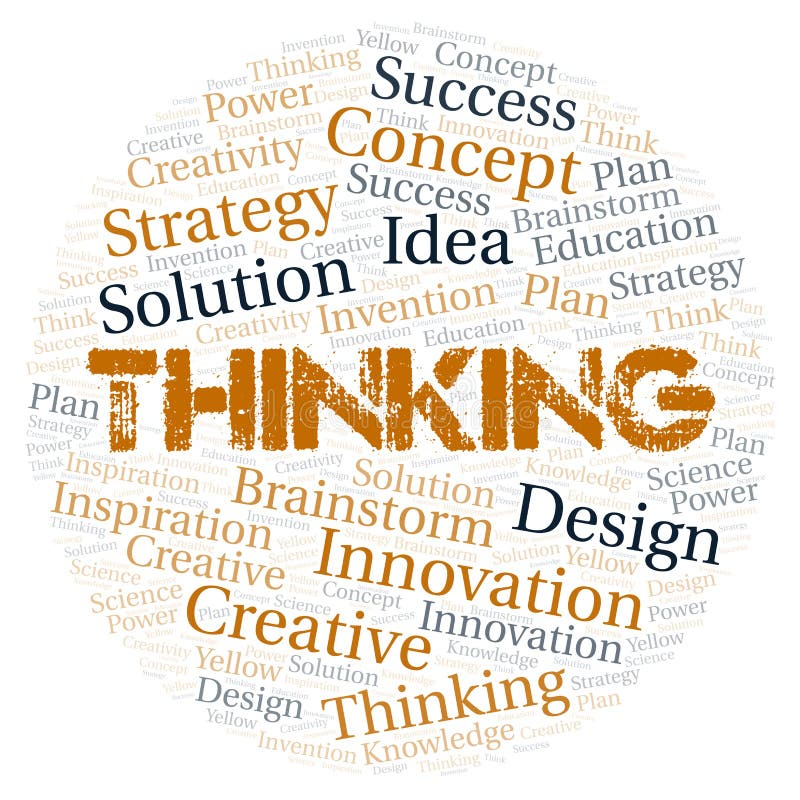 Thinking of You Typography Lettering Card with Hand Painted Roses, Leaf ...