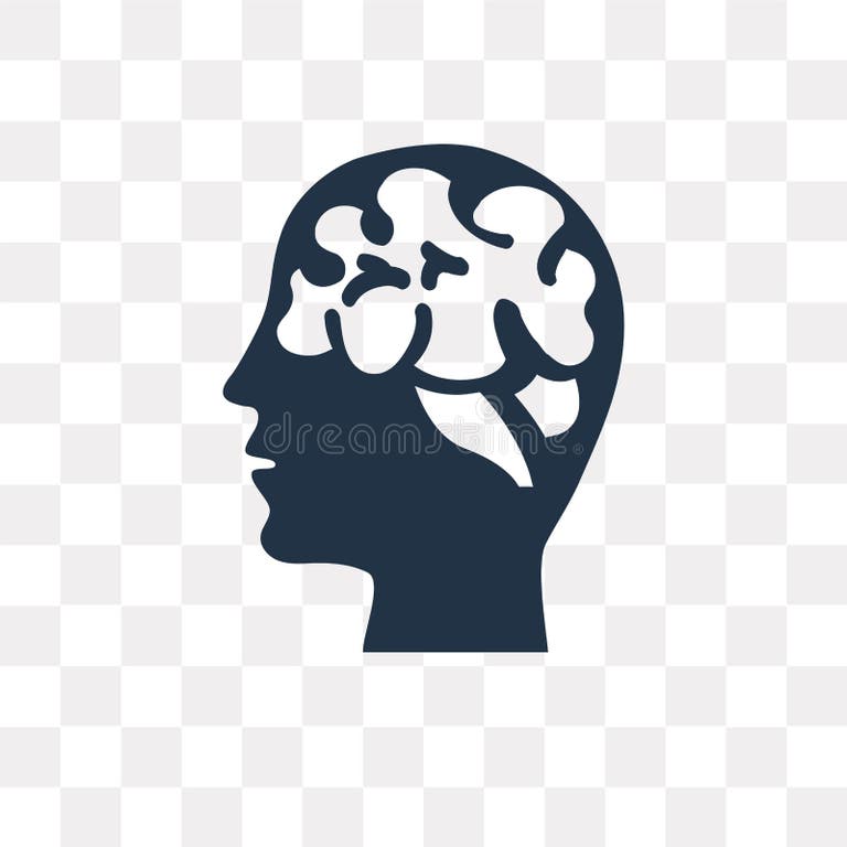Thinking Vector Icon Isolated on Transparent Background, Thinking ...