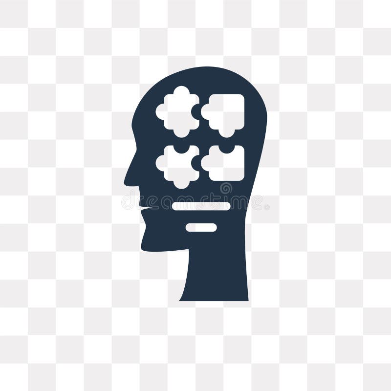 Thinking Vector Icon Isolated on Transparent Background, Thinking ...