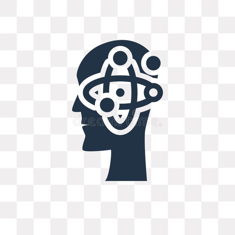 Thinking Vector Icon Isolated on Transparent Background, Thinking ...