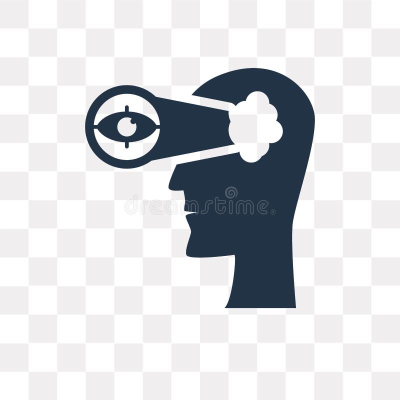 Thinking Vector Icon Isolated on Transparent Background, Thinking ...