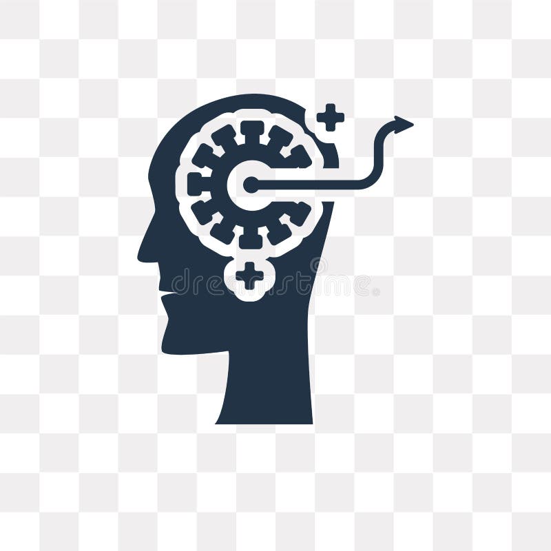 Thinking Vector Icon Isolated on Transparent Background, Thinking ...