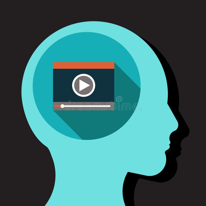 Thinking Process with Gears Stock Vector - Illustration of bright ...