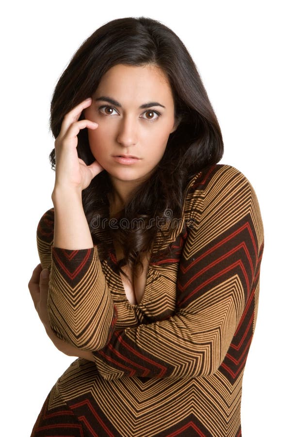 Thinking Woman stock photo. Image of girls, beauty, female - 6714944