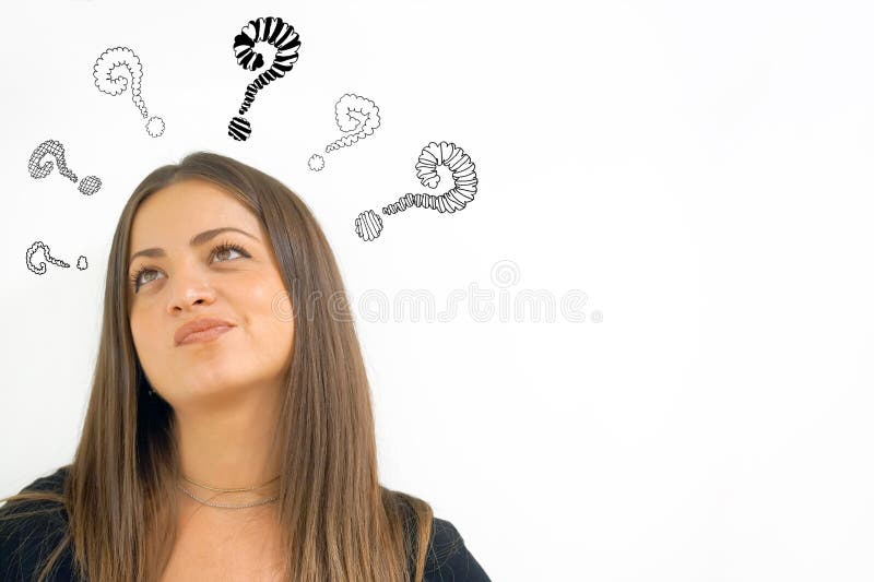 Question Mark Face Women