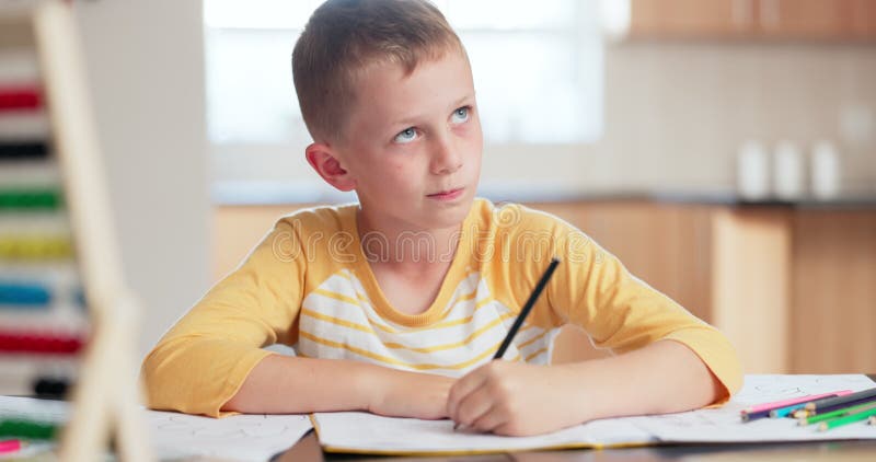 Thinking, Writing and Boy or. Child Learning, Home Education and ...