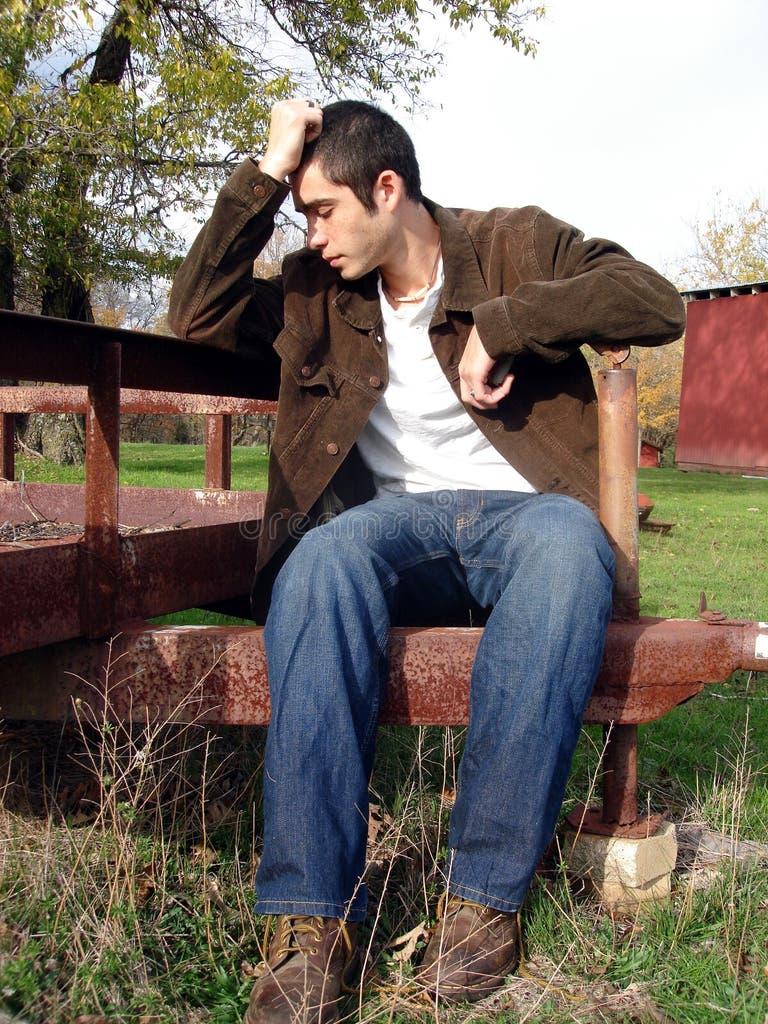 404 Adult Male Thinking Contemplating Pose Stock Photos - Free ...