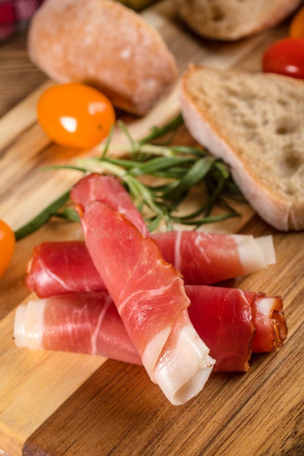 Thinly Sliced German Black Forest Ham Stock Image - Image of forest ...