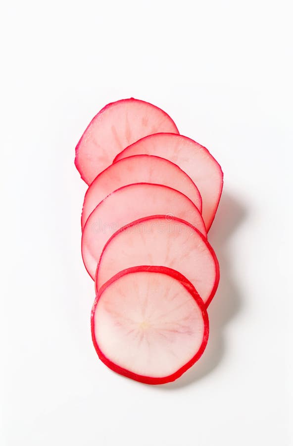Radish slices stock image. Image of sliced, nutritional - 7265971
