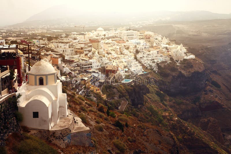 Thira stock photo. Image of house, santorini, greece - 15939066