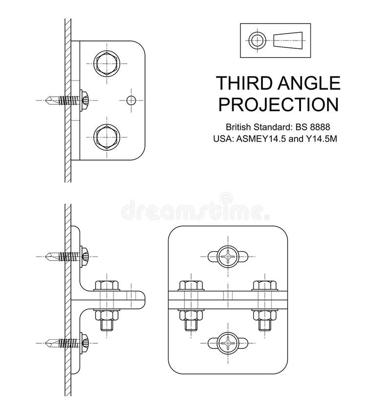 3rd Angle Orthographic Projection