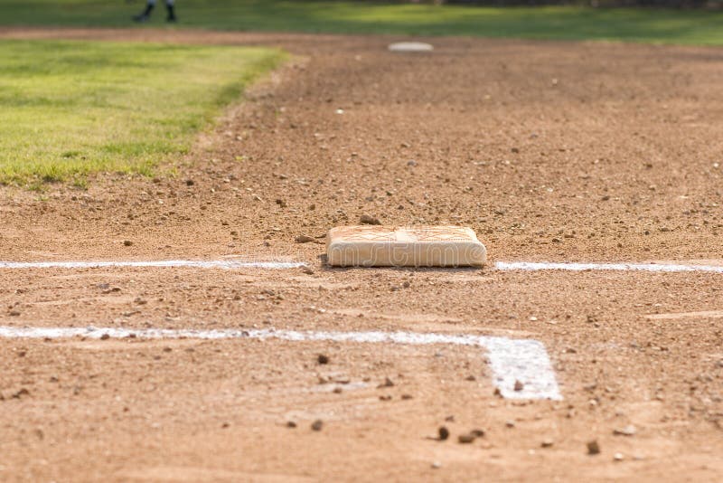 Third Base stock photo. Image of outside, league, outdoor - 11976032