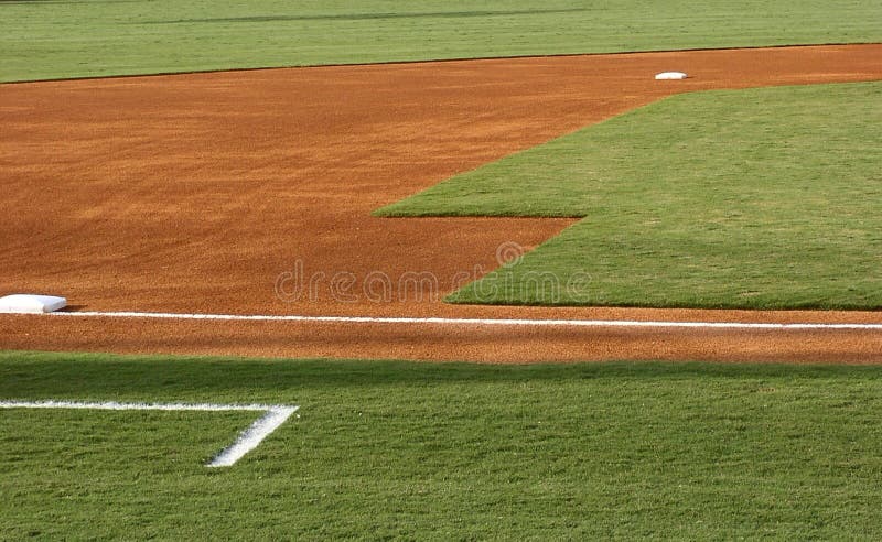 Third Base stock image. Image of outdoors, baseball, line - 347235